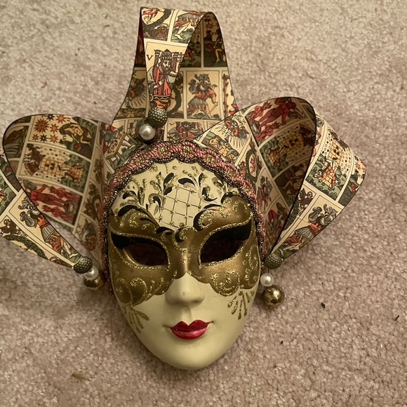 Wall Decor | Italian Porcelain Theater Maskjester | Poshmark
